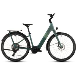 Cube Kathmandu Hybrid C:62 SLT 400X | Gr. 58 cm | Carbon E-Trekkingbike Blau
