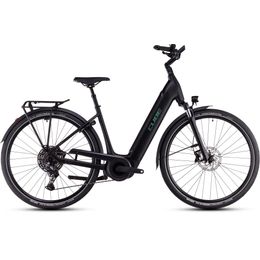 Cube Supreme Hybrid Pro 625 | Gr. 58 cm | Aluminium E-Citybike Schwarz