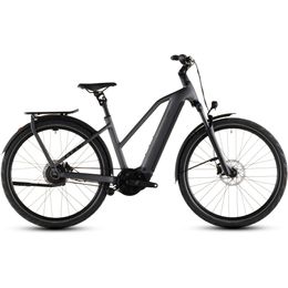 Cube Kathmandu Hybrid Comfort Pro 800 | Gr. 54 cm | Aluminium E-Trekkingbike Schwarz