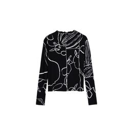 Desigual Shirt 'Vase' female Black size XL