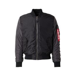Alpha Industries Jacke 'MA-1' Herren Größe XL grau / hellgrau / schwarz