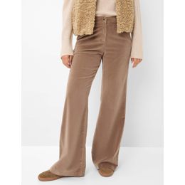Brax Damen Palazzohose Style MAINE LIGHT WALNUT, hellbraun, Gr. 36