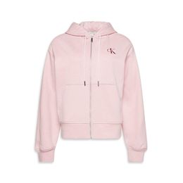 Calvin Klein Jeans Zip-Up Hoodie female Pink size XXL