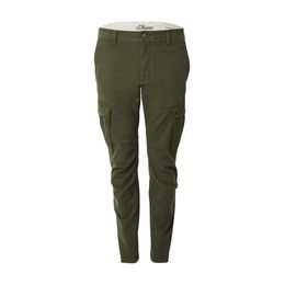 s.Oliver Cargo Pants 'Phoenix' male Green size 38