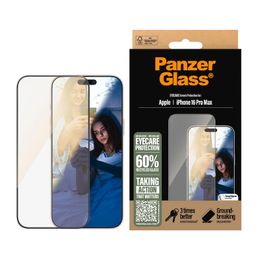 PanzerGlass Displayschutzglas »EyeCare Screen Protection« für Apple iPhone 16 Pro Max Displayschutzfolie, Schutzfolie, Bildschirmschutz, kratz- &...