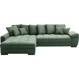 MR. COUCH Ecksofa »Richmond, L-Form mit Kaltschaum« Miami 12 green