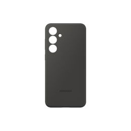 Samsung Handyhülle »Silicone Case für Galaxy S24 FE« Backcover, Schutzhülle, Handyschutzhülle, Case, Schutzcase, stoßfest Schwarz Passend für...