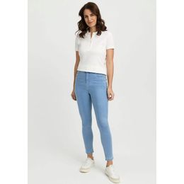 WONDERJEANS High-waist-Jeans &raquo;Skinny&laquo; in k&ouml;rperbetonter Passform Authentic Sun Bleach 36 - L&auml;nge 28 L&auml;nge 28 36 High-Waist Jeans von wonderjeans