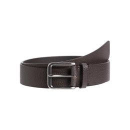 Calvin Klein Jeans Ledergürtel »CLASSIC CASUAL BELT 35MM« Logoprägung, Einfachdornschließe Bitter Brown