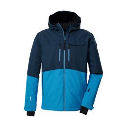 Killtec Skijacke »KSW 53 MN SKI JCKT« Skijacke: wasserdicht, atmungsaktiv, Colourblock, viele Taschen dunkelblau S S Skijacke mit regulierbarer...