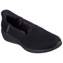 Skechers Slip-On Sneaker »ARYA-SWEET VOICE«, Slipper, Reha Schuh mit Handsfree Slip-ins Funktion schwarz 40 40 Bequemer Ballerina Sneaker mit...