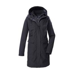 G.I.G.A. by Killtec G.I.G.A. DX BY KILLTEC Softshellparka »GW 79 WMN SFTSHLL PRK« Damen Softshellparka: wasserabweisend, 2-Wege-Reißverschluss schwarz 42 42...