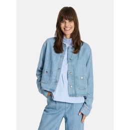 LIEBLINGSST&Uuml;CK LIEBLINGSST&Uuml;CK Jeansjacke &raquo;Nixon&laquo; aus softem Material light denim 34 34 Jacke mit Kn&ouml;pfen von Lieblingsst&uuml;ck
