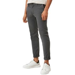 s.Oliver Chinohose mit unifarben Look, mit Stretch grey black 33 - Länge 34 Länge 34 33 Unifarbene Chino von s.Oliver