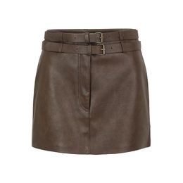 Only Petite Rock 'ONLJASMIN' Damen Größe 36 dunkelbraun