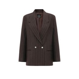 Antioch Blazer Damen Gr&ouml;&szlig;e 36 braun / wei&szlig;