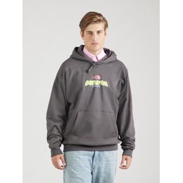 The North Face Sweatshirt 'U EXPEDITION CELEBRATION' Herren Gr&ouml;&szlig;e M hellblau / dunkelgrau / hellgr&uuml;n / hellpink