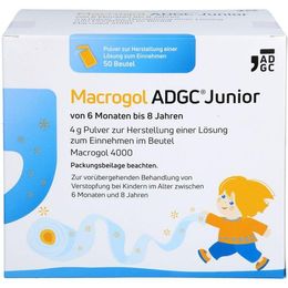 Macrogol Adgc Junior 6M-8J 4g Plv.z.H.e.L.z.Einn. 50 St