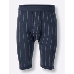w&auml;schepur men Herren Hose knielang, marine-gestreift, Gr&ouml;&szlig;e 12