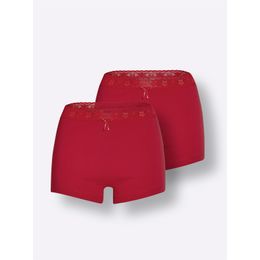 w&auml;schepur w&auml;schepur Damen Panty, rot, Gr&ouml;&szlig;e 42