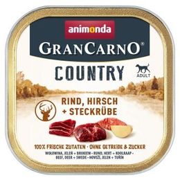 animonda GranCarno Adult Country Hirsch und Rind 22x150 g