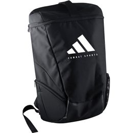 Sportrucksack adidas Performance "EP BackPack Combat Sports black/white S" Gr. S, schwarz, Rucks&auml;cke, B/H/T: 28cm x 45cm x 17cm, S, Polyester, B:28cm H:45cm T:17cm