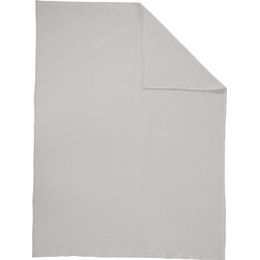 Biederlack unisex Wohndecke grau, Größe 100x150 cm - Knieplaid