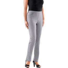 Damen Stretch-Jeans mit Rundum-Dehnbund grey-denim, Gr&ouml;&szlig;e 54