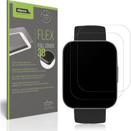 Dipos Full Cover Schutzfolie Matt, Smartwatch Schutzfolie, Transparent