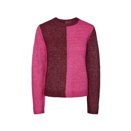 Tchibo - Grobstrick-Pullover - Damen - Gr. M - weinrot