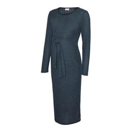 MAMALICIOUS Umstand Kleid Damen Gr&ouml;&szlig;e 42 navy Winterkleid