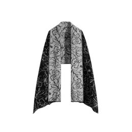 Desigual Cape Damen Gr&ouml;&szlig;e XS/XL grau / schwarz