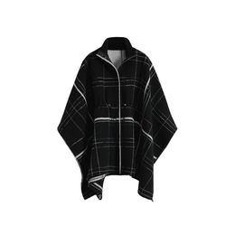 Desigual Poncho Damen Gr&ouml;&szlig;e XS/XL schwarz / wei&szlig;