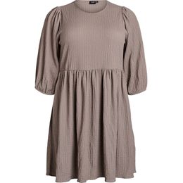 Flash By Zizzi Kleid 'Fltia' Damen Gr&ouml;&szlig;e 46/48 taupe Winterkleid