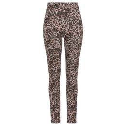 H.I.S. H.I.S Leggings female size XXL Beige / Brown / Black