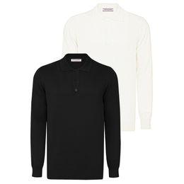 Felix Hardy Pullover Herren Gr&ouml;&szlig;e S schwarz / wei&szlig;