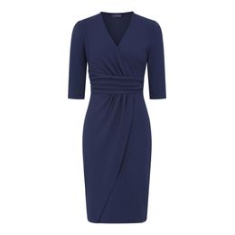 HotSquash Kleid Damen Gr&ouml;&szlig;e 40 marine Winterkleid
