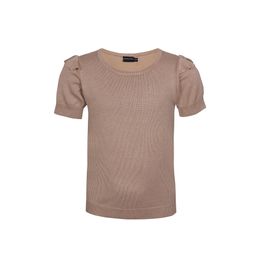 Bruuns Bazaar Kids Pullover M&auml;dchen Gr&ouml;&szlig;e 104 dunkelbeige