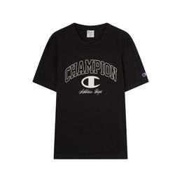 Champion Authentic Athletic Apparel T-Shirt Herren Gr&ouml;&szlig;e L schwarz / wei&szlig;