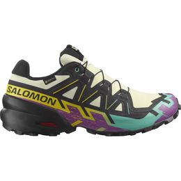 Salomon Speedcross 6 Gtx Laufschuhe Herren - gelb - Gr. 42 2/3 - Synthetik