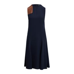 Lauren by Ralph Lauren Lauren Ralph Lauren Kleid Damen Gr&ouml;&szlig;e 38 marine / braun Winterkleid