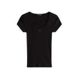 Tommy Jeans T-Shirt Damen Gr&ouml;&szlig;e L schwarz
