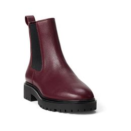 Lauren by Ralph Lauren Lauren Ralph Lauren Chelsea Boots 'ALLYSON' Damen Gr&ouml;&szlig;e 37.5 weinrot / schwarz Winterschuhe