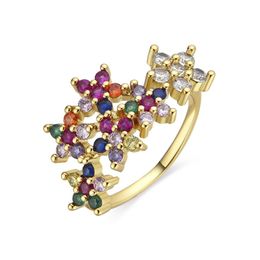 Luxenter Ring 'Qianvi' Damen Größe 50/60 bunt