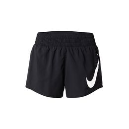 Nike Sportshorts 'One Swoosh' Damen Gr&ouml;&szlig;e XL schwarz / wei&szlig;