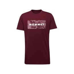 Mammut Funktionsshirt &lsquo;Trovat&rsquo; Herren Gr&ouml;&szlig;e L bordeaux / wei&szlig;