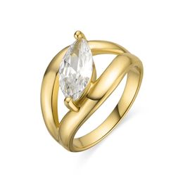 Luxenter Ring 'NATHON' female Gold size 58