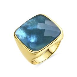 Luxenter Ring 'Zenshi' female Blue size 56