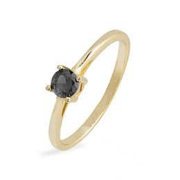 Luxenter Ring 'Otieno' Damen Größe 54 schwarz