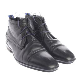Floris van Bommel Stiefeletten Herren Gr&ouml;&szlig;e 43.5 Second Hand schwarz